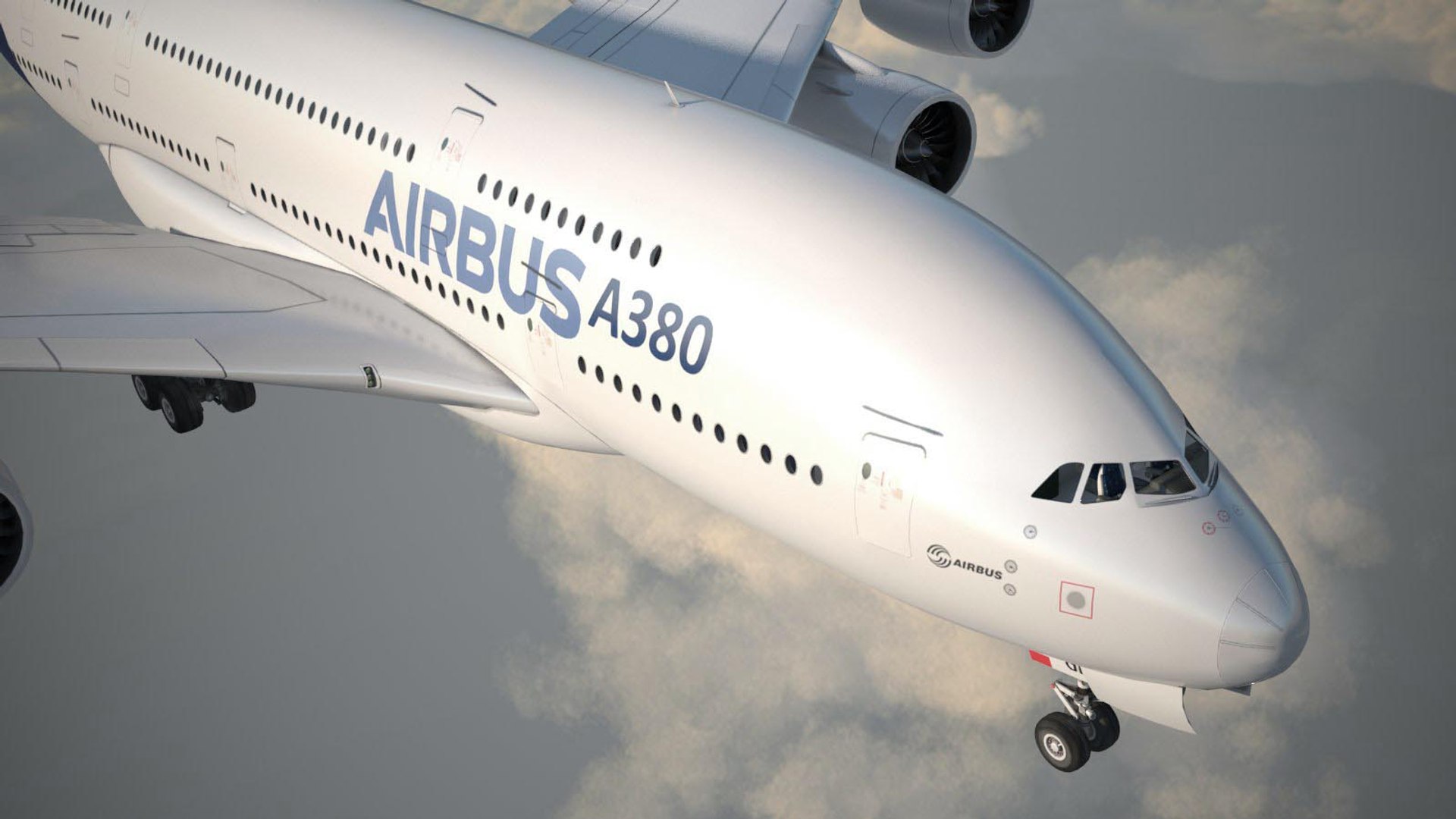Airbus A380 3D - TurboSquid 1297594