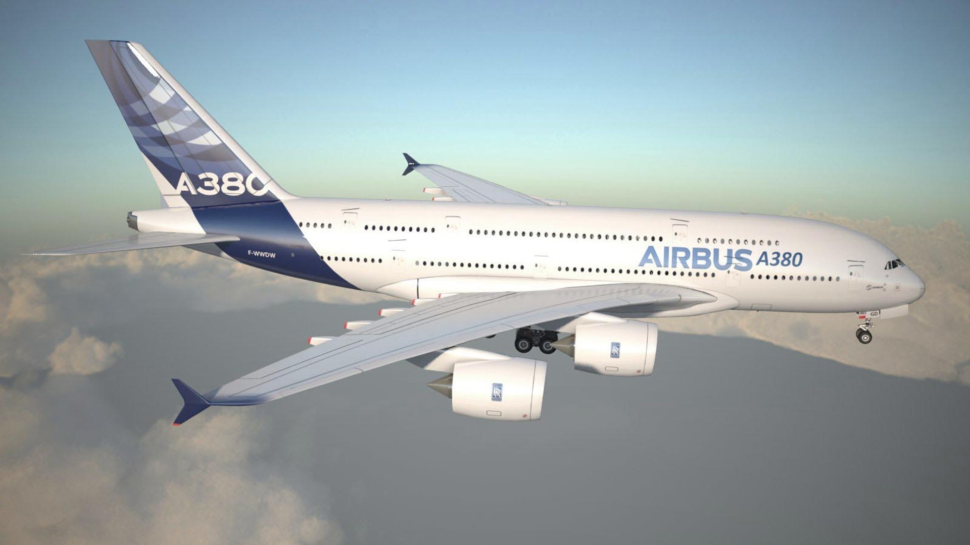 Airbus A380 3D - TurboSquid 1297594
