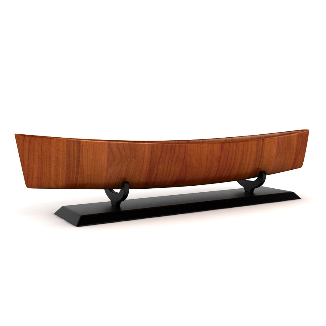 3d Canoe Decor