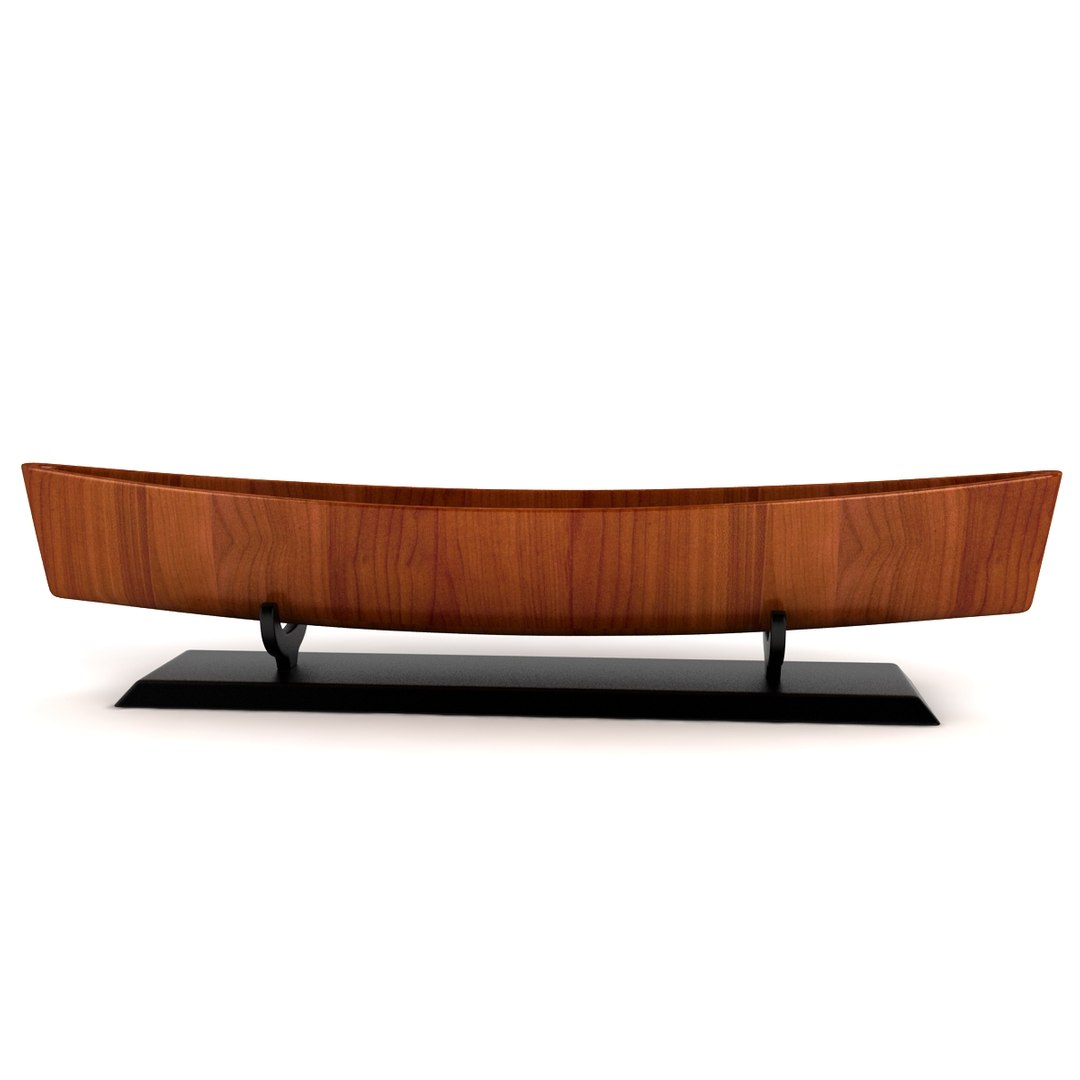 3d Canoe Decor