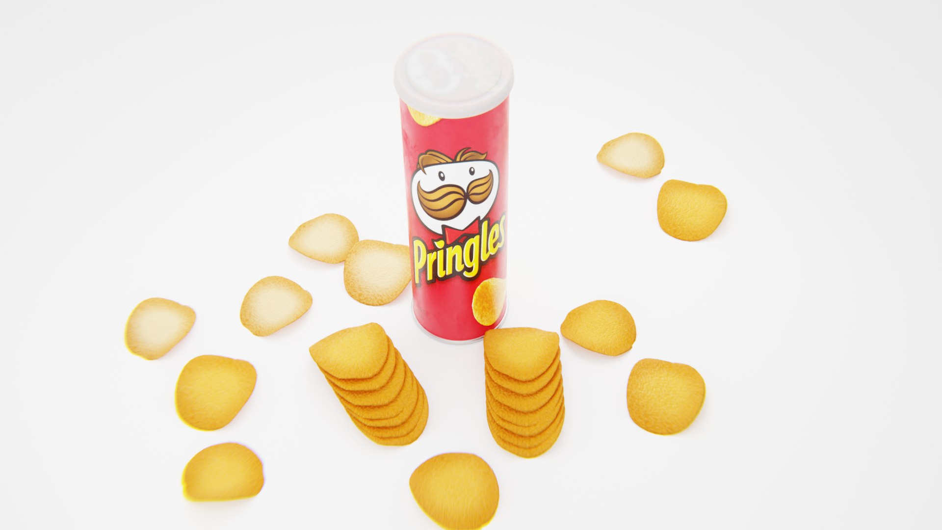 3D PRINGLES - TurboSquid 1972253