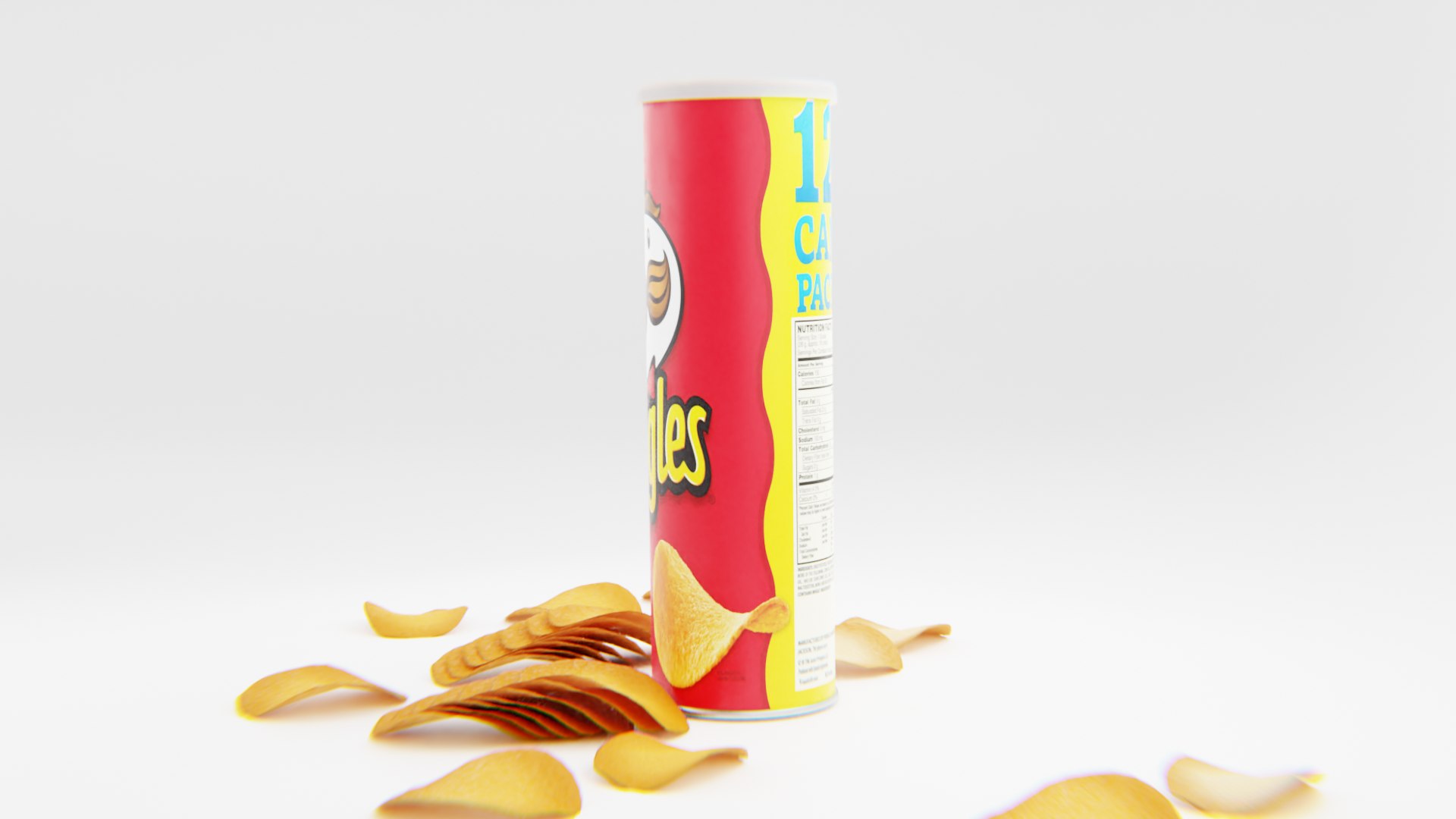3D PRINGLES - TurboSquid 1972253
