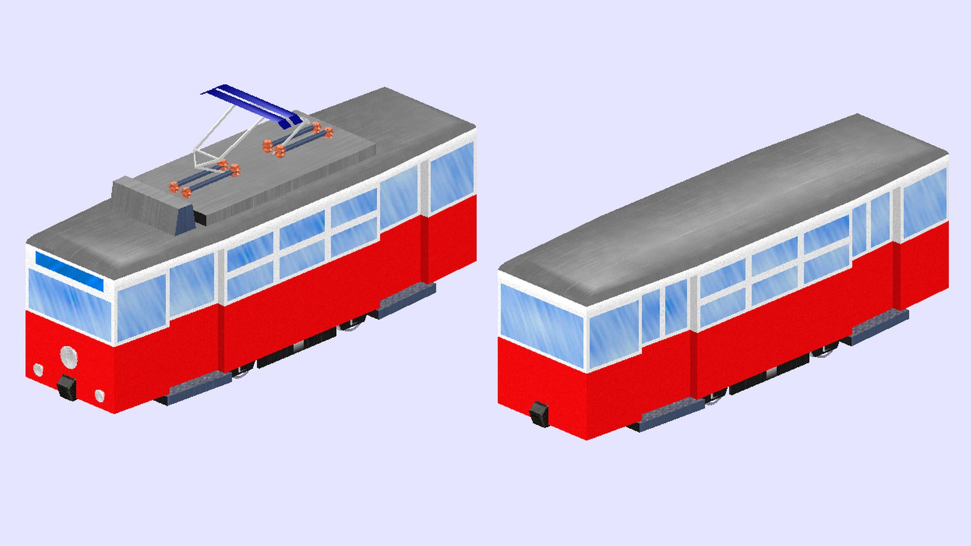 3D Model Tram Light Rail Konstal - TurboSquid 1708521