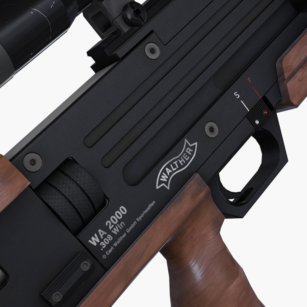 3d walther wa2000