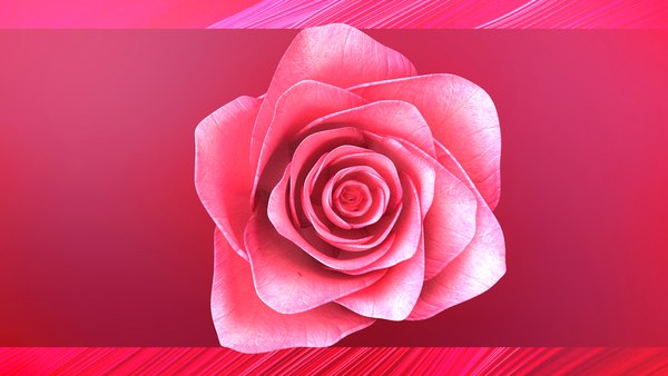 3D Rose Blast Animated - TurboSquid 1816317