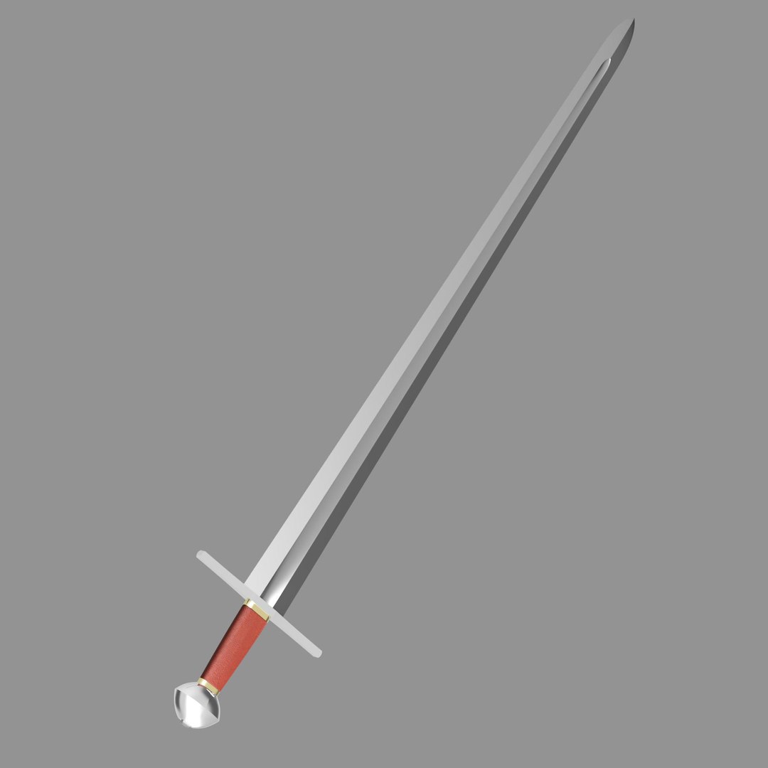 Oakeshott Type X 3D Model - TurboSquid 1990668