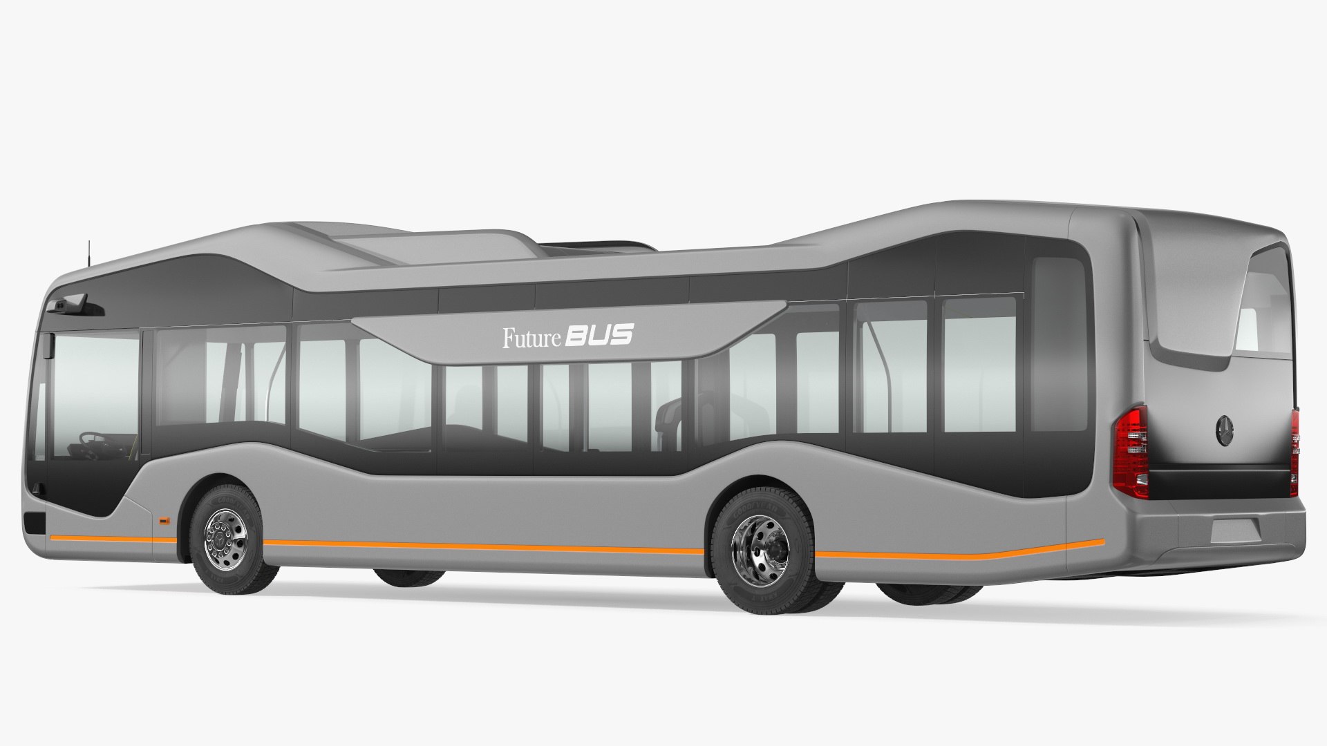 3D Mercedes Future Bus Simple Interior model - TurboSquid 1878027