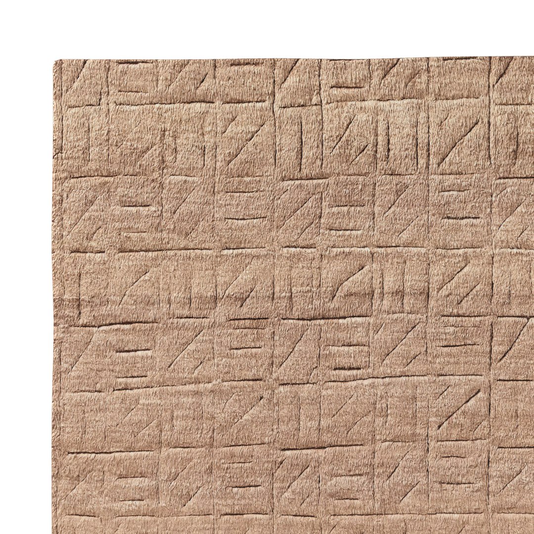 Kinari Wool Rug Ivory Burnt Caramel 3D Model - TurboSquid 2367499