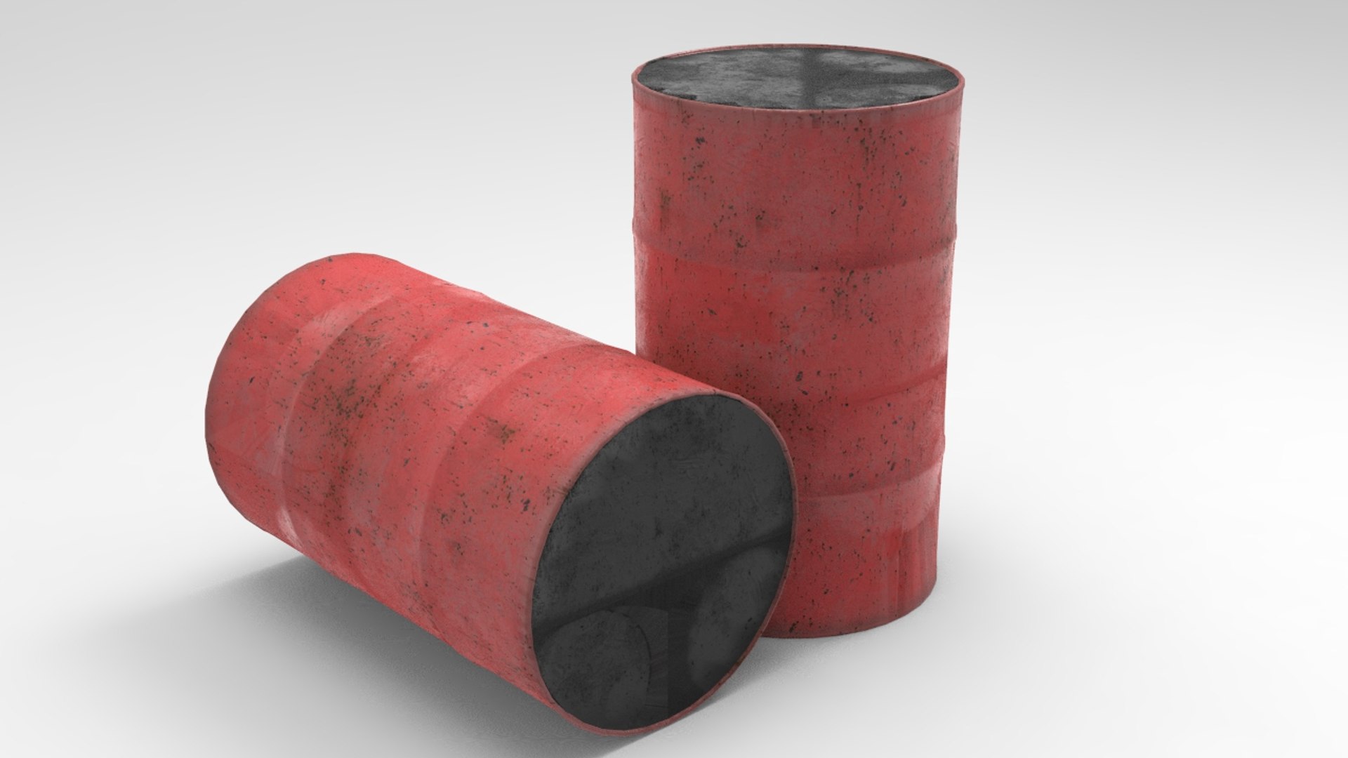 Metal Barrel 3D Model - TurboSquid 1661307
