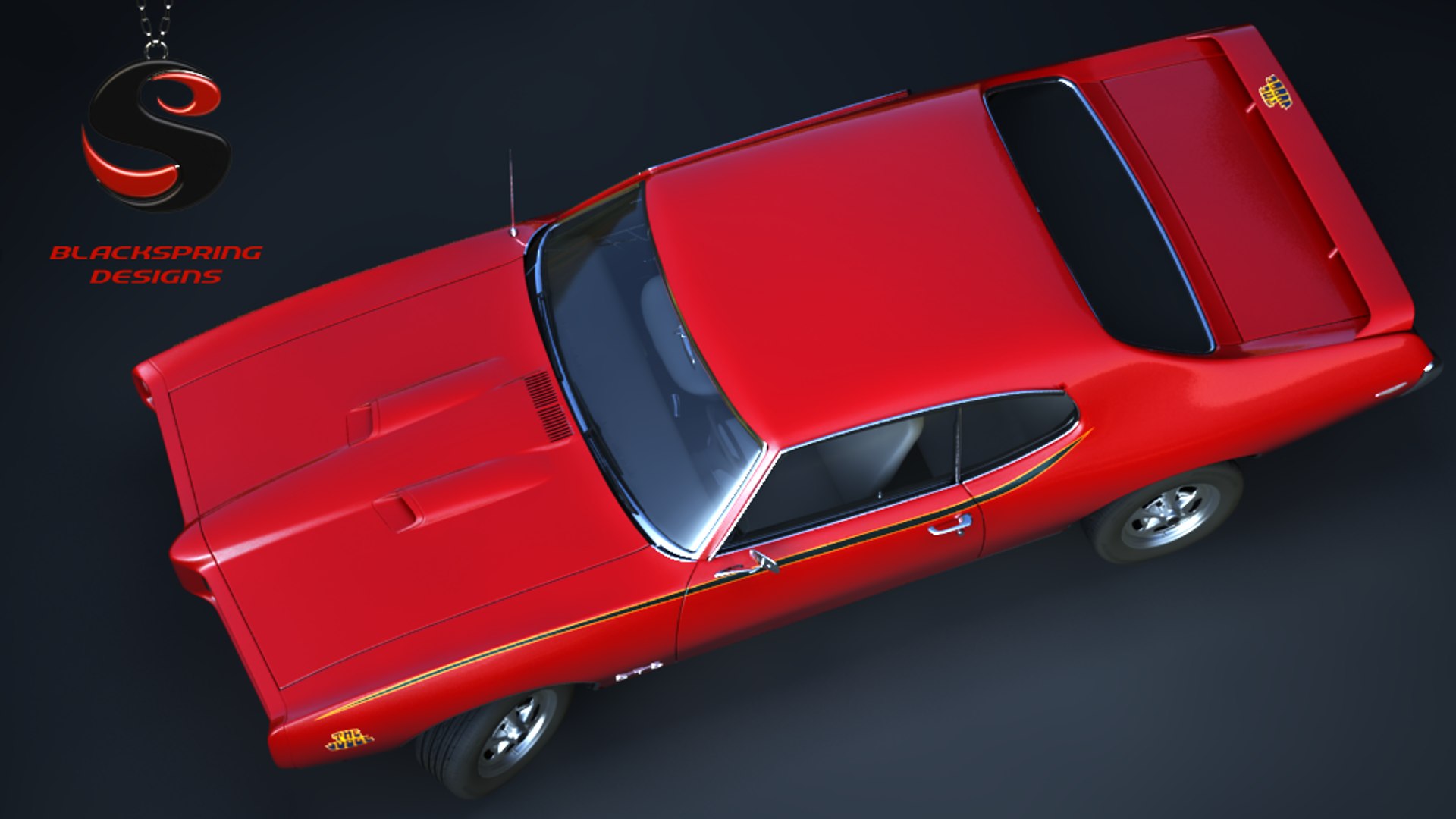 3d Model Pontiac Gto Judge 400