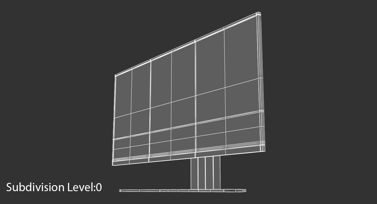 Monitor display 3D model - TurboSquid 1333866