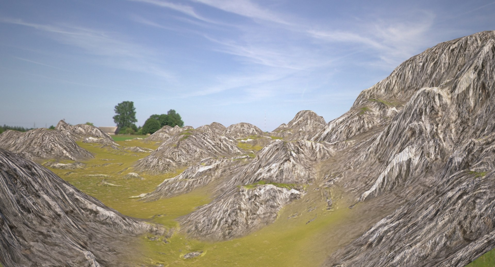 3d Hills Terrain