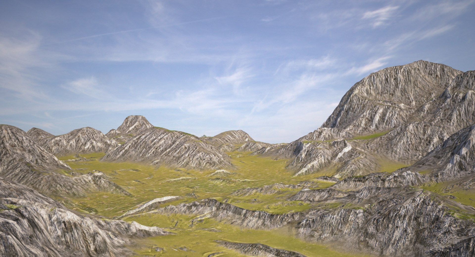 3d Hills Terrain