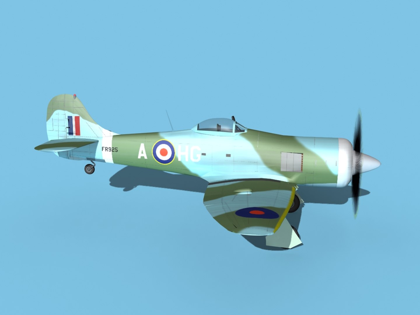 3D Propeller Hawker Tempest - TurboSquid 1489306