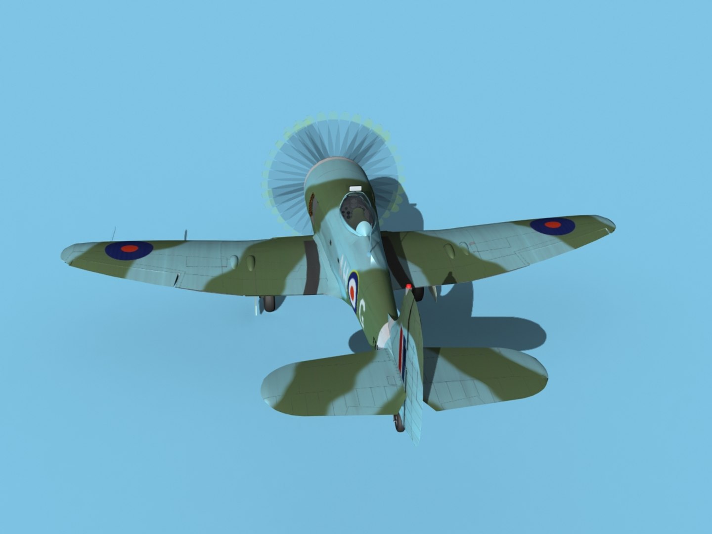 3D Propeller Hawker Tempest - TurboSquid 1489306