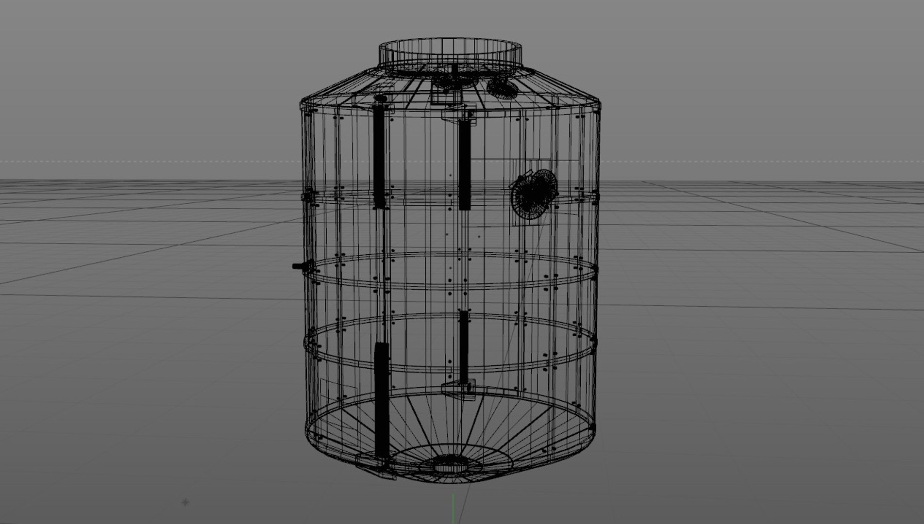 Iss Permanent Multipurpose Module C4d