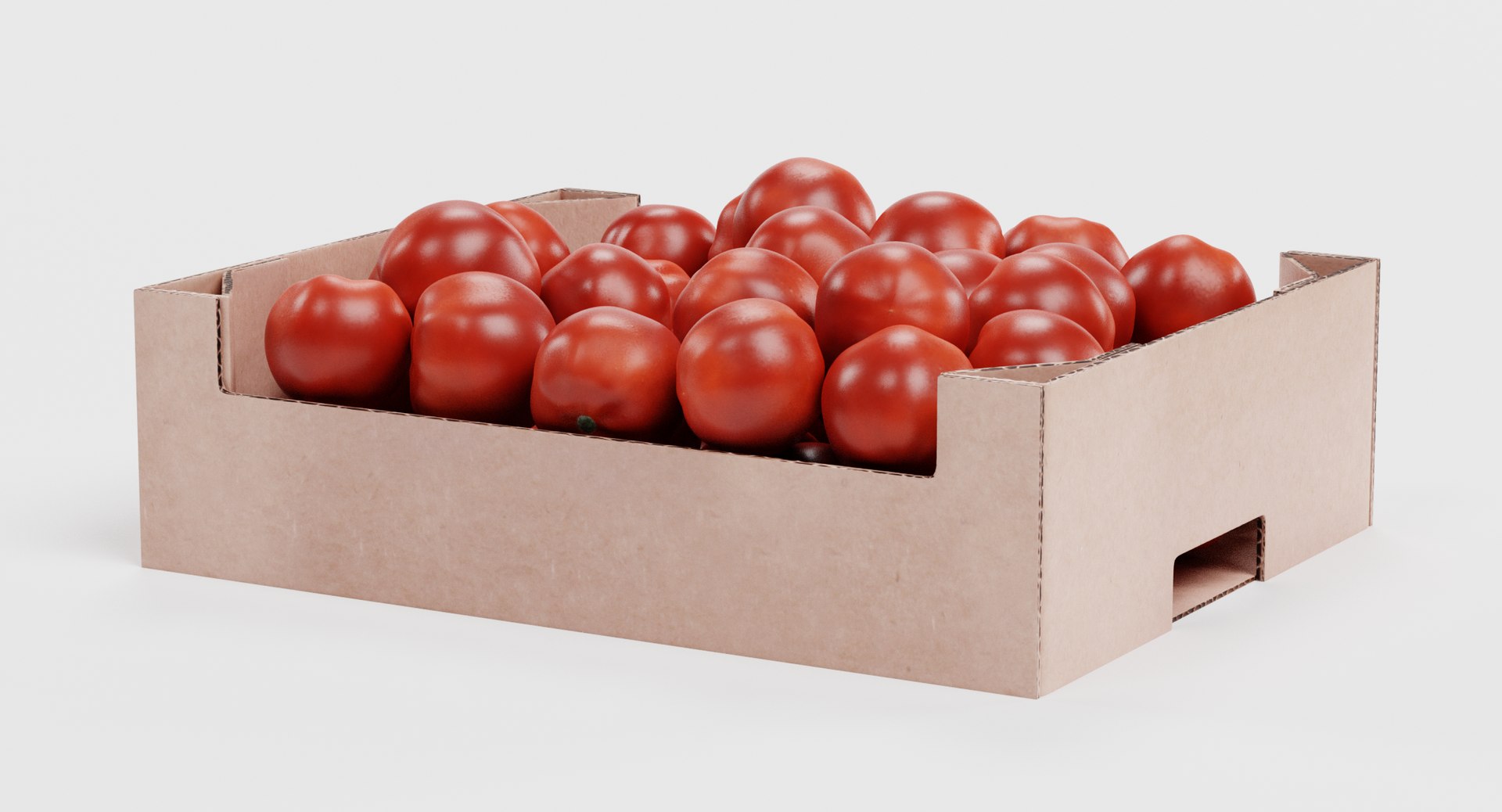 Tomatoes Box Model - TurboSquid 1405451