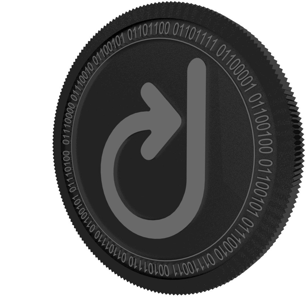 Dock Black Coin 3D - TurboSquid 1495737
