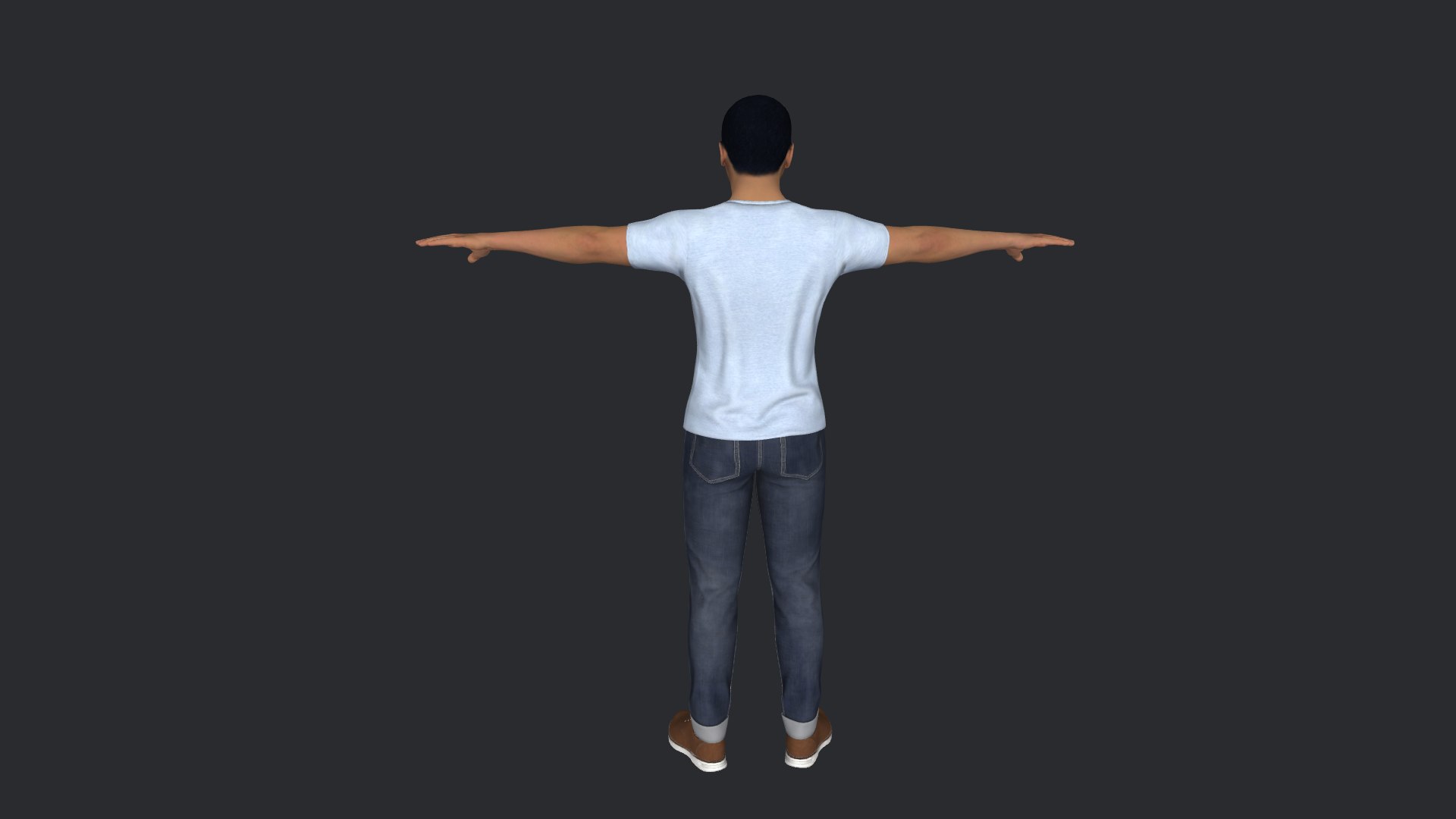 Joseph Ngute Hyper Realistic Full Body Fully Rigged 3D Character 3D ...