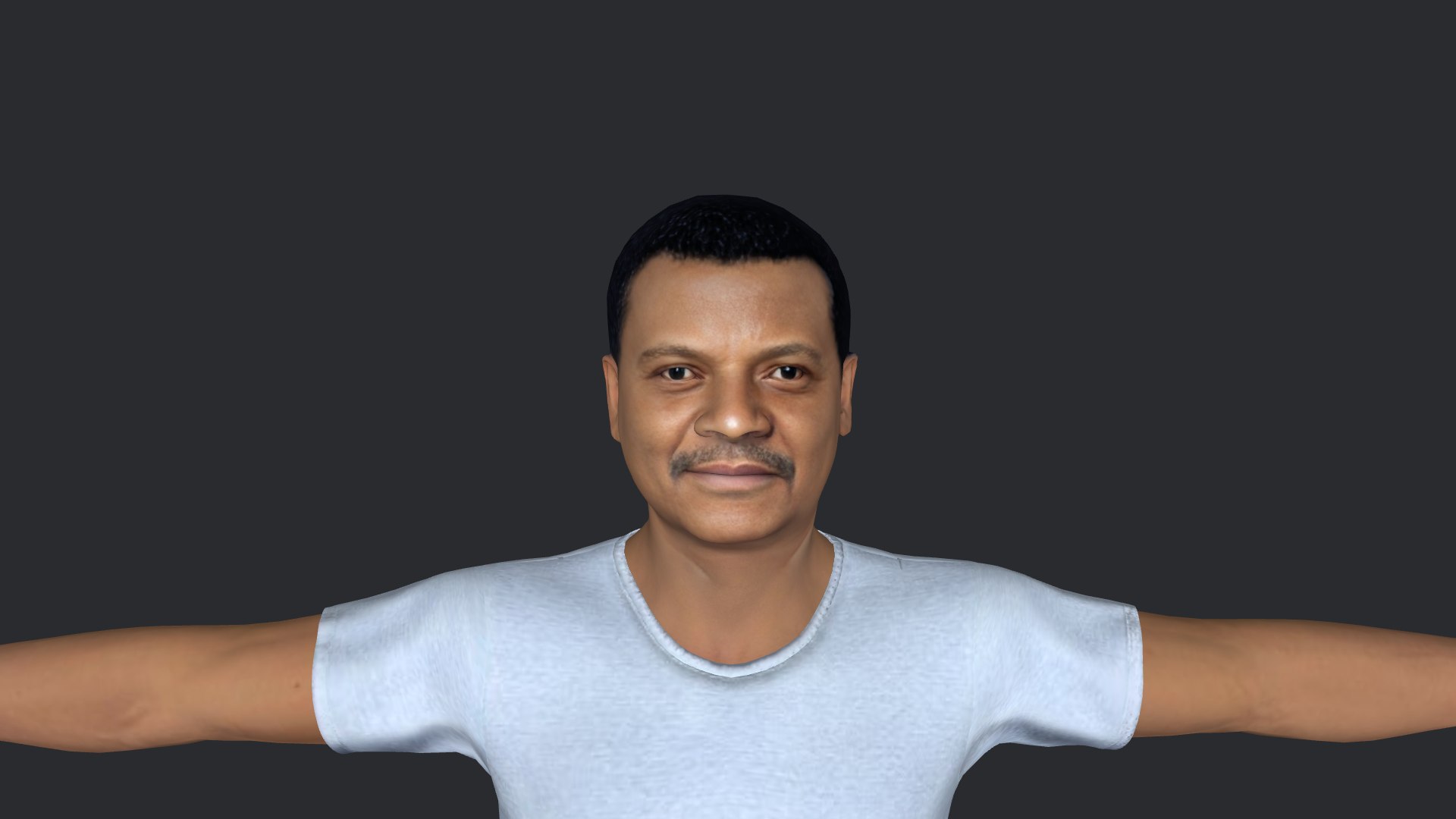 Joseph Ngute Hyper Realistic Full Body Fully Rigged 3D Character 3D ...