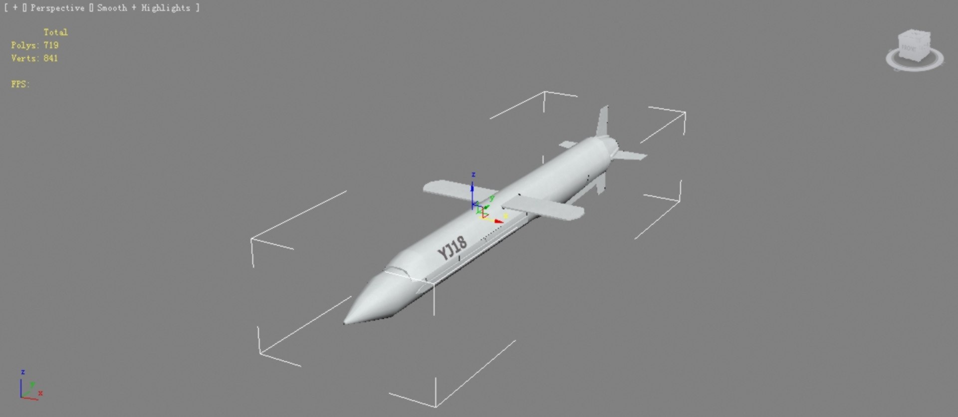 3D Chinese Anti Ship Cruise Missile Yj18 - TurboSquid 1887873