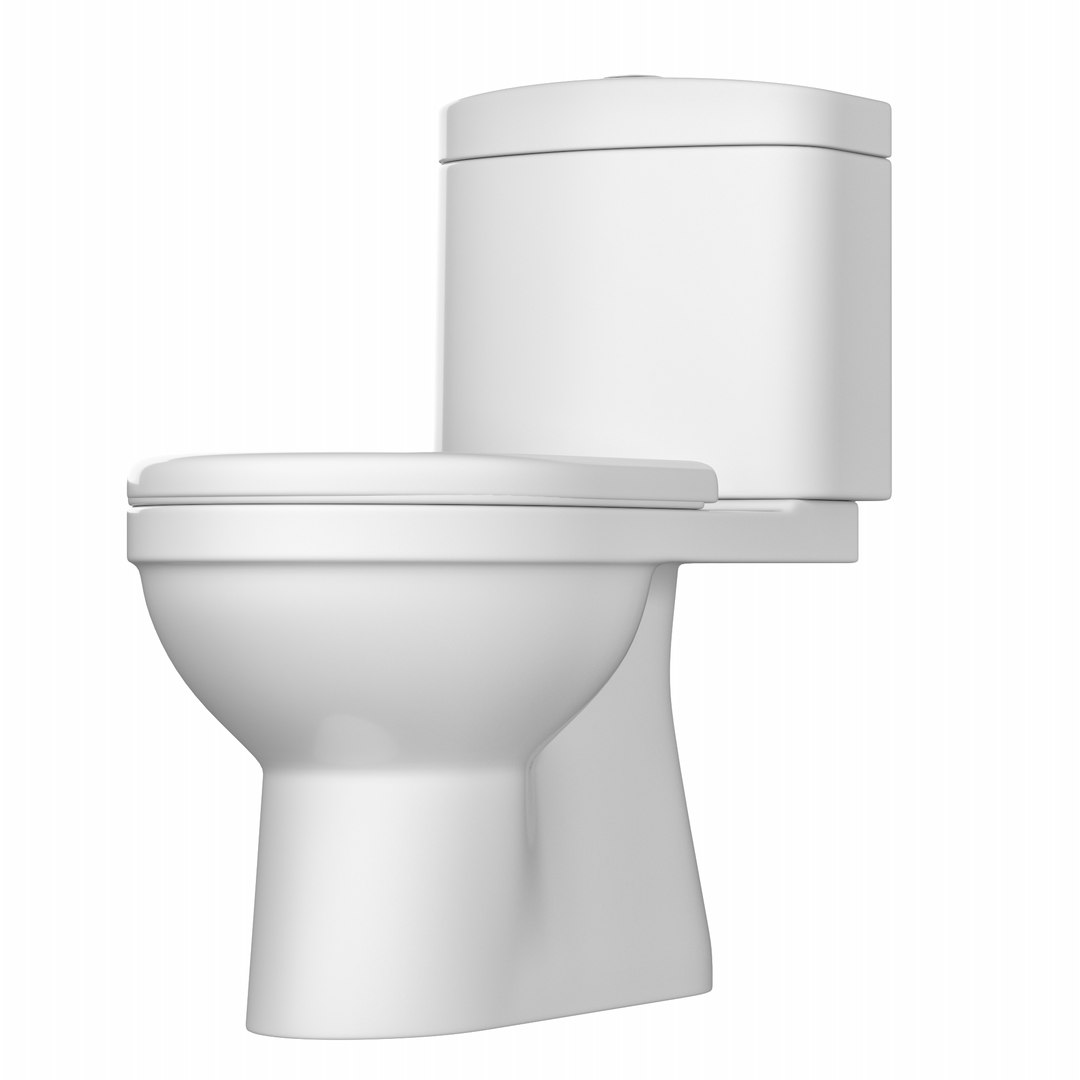 Piece Ewc Toilet 3D Model - TurboSquid 1693620