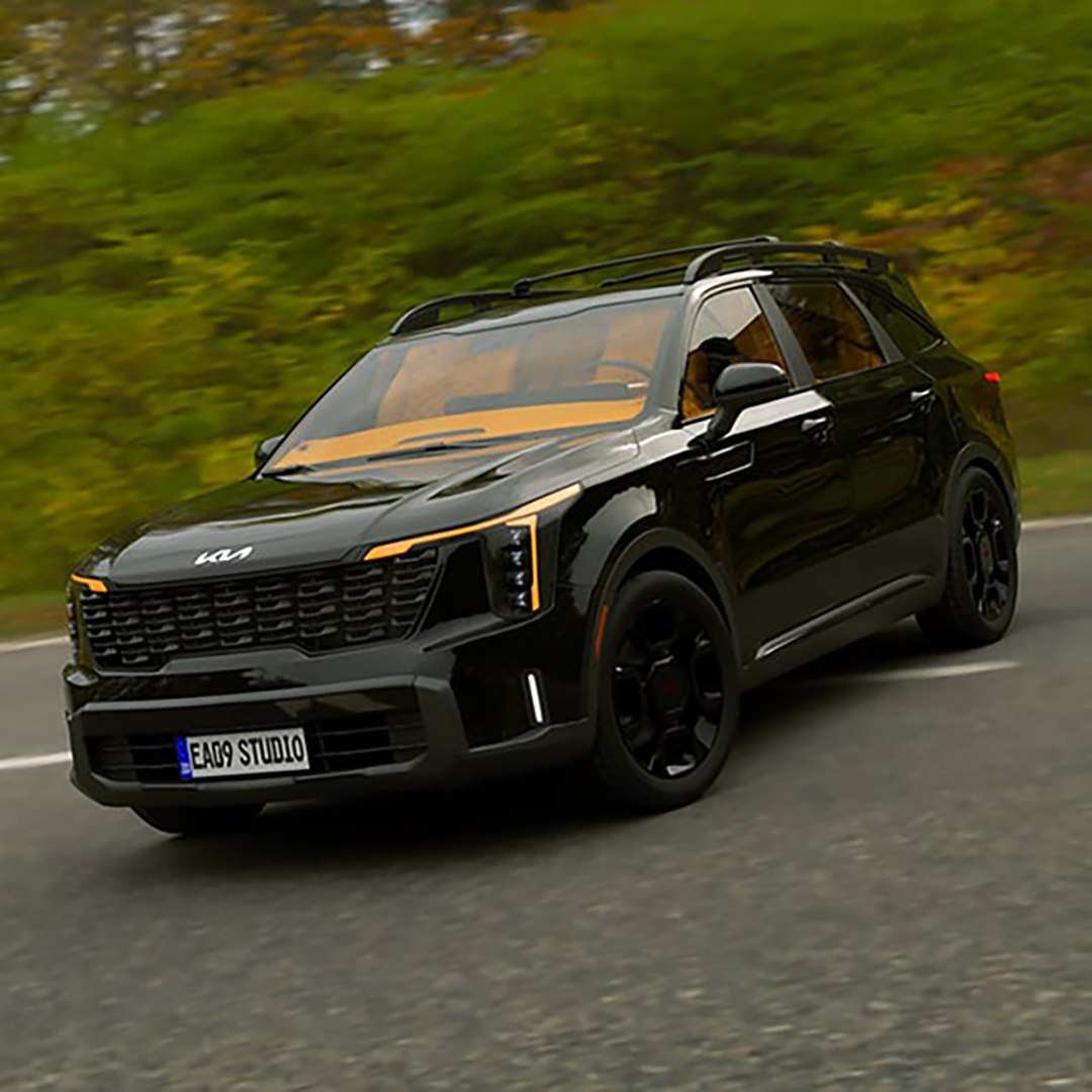 3D 2025 Kia Sorento SX - TurboSquid 2350554