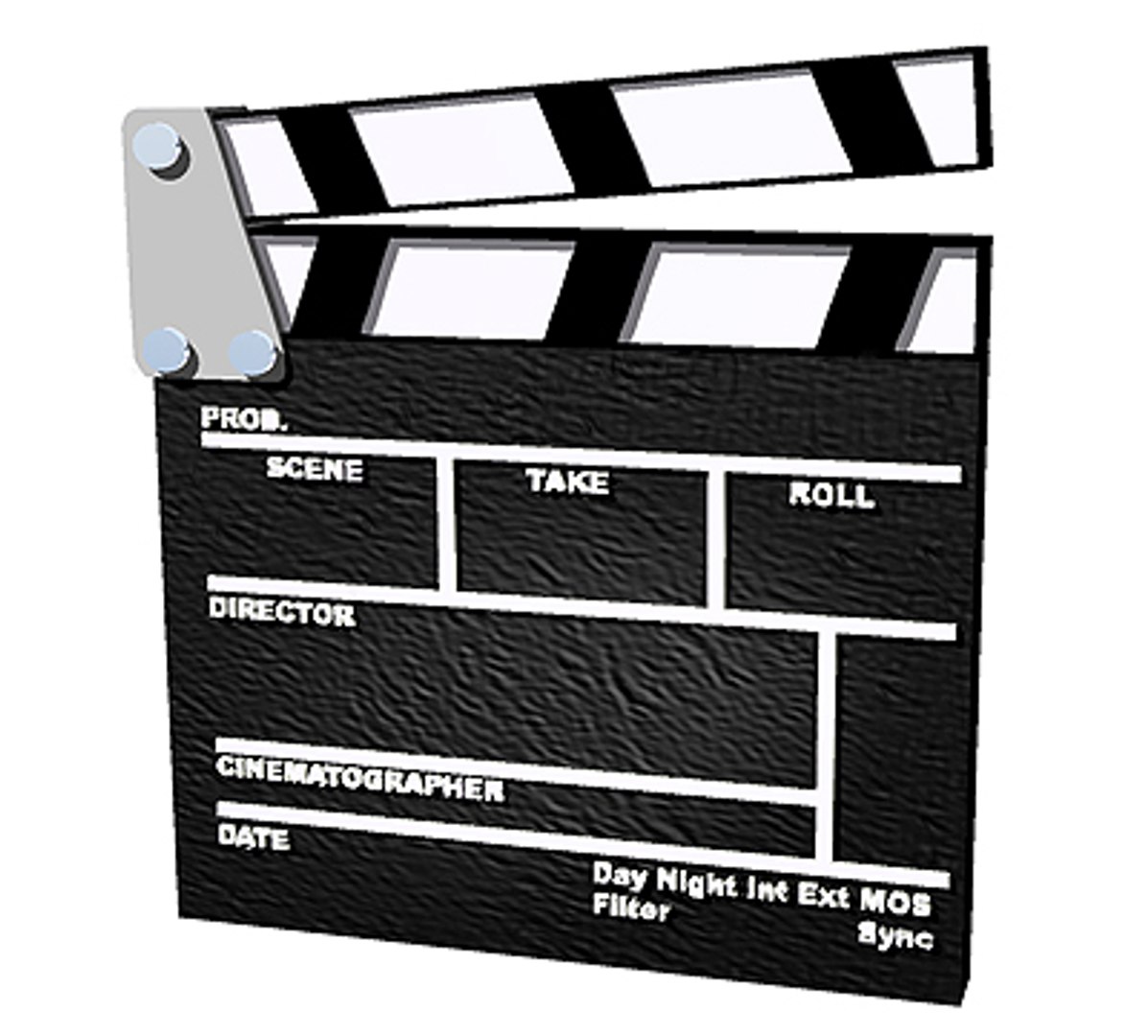 Clapper Director 3d Model