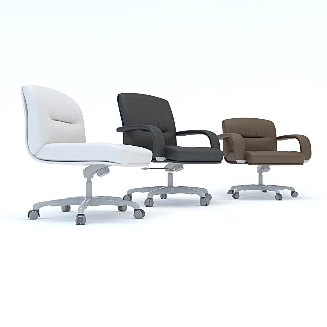 3D Office Chair V-ray Model - TurboSquid 1531930