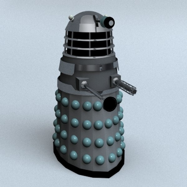 3d model of mark 1 dalek