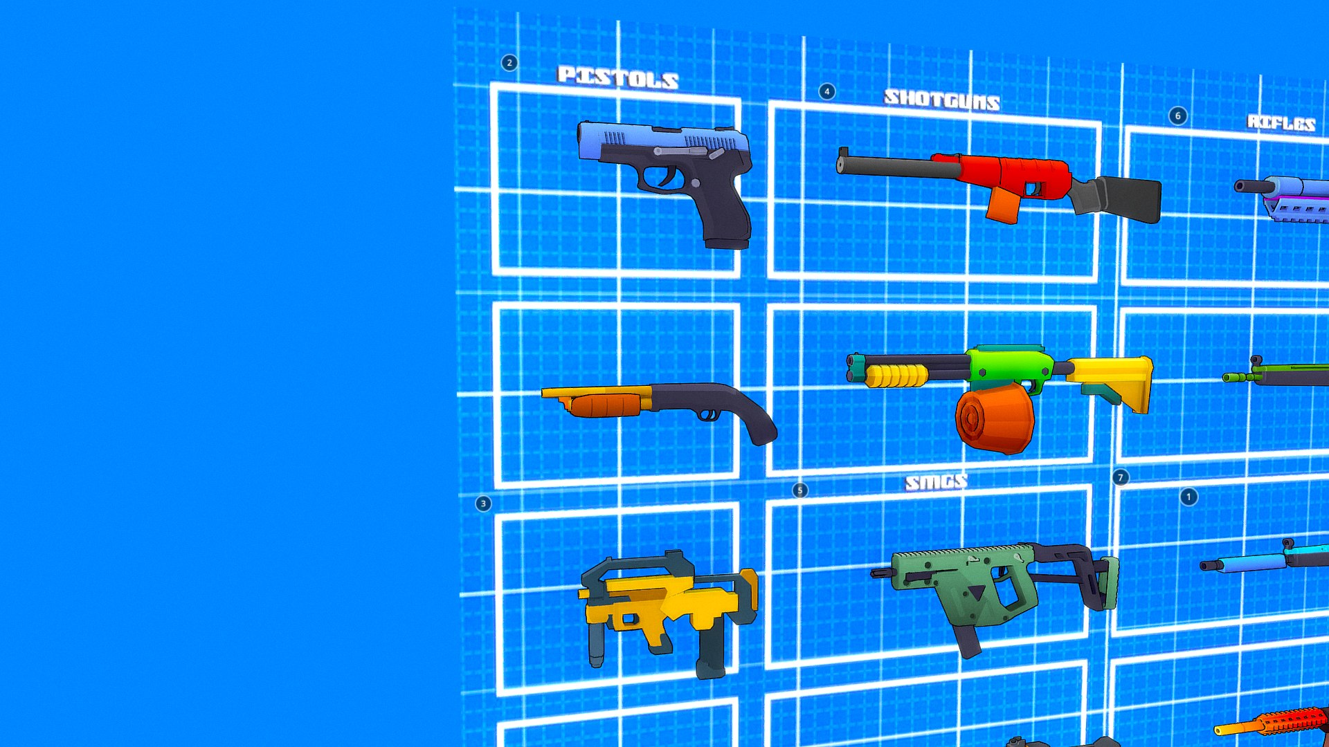 Stylize Low Poly Weapon Pack 3D - TurboSquid 2016524