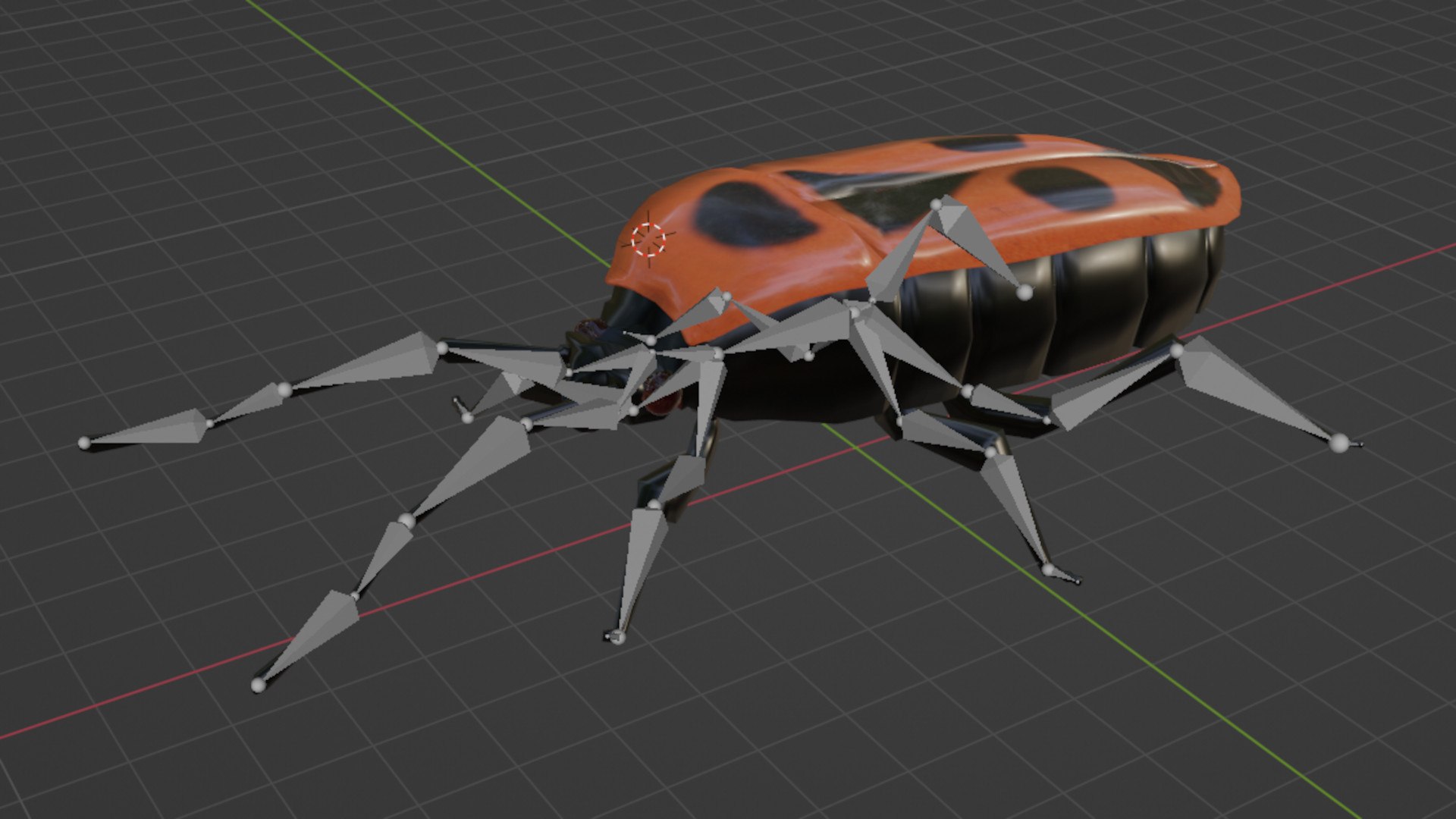 Firebug Pyrrhocoris Apterus Animated 3D Model - TurboSquid 2005828