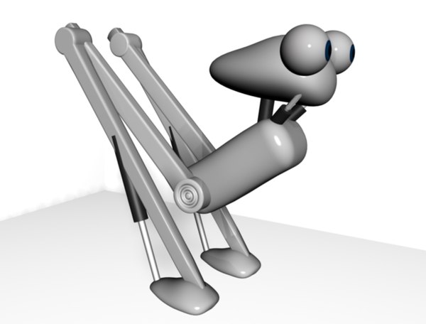 ibot fantasy robot character 3d model