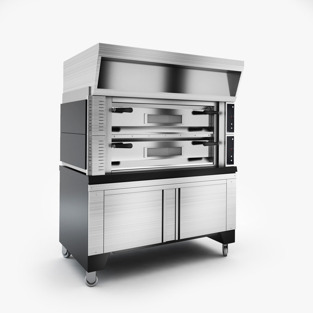3d kitchen equipment model