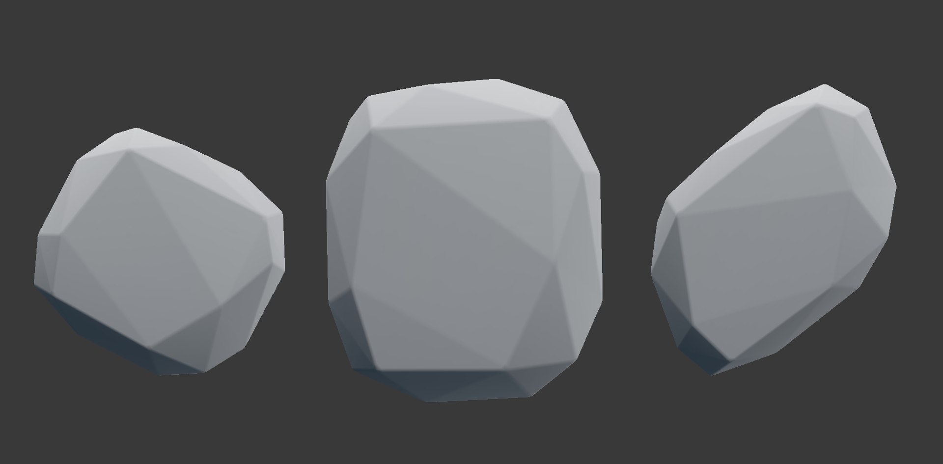 Geometric seat set 3D - TurboSquid 1221541