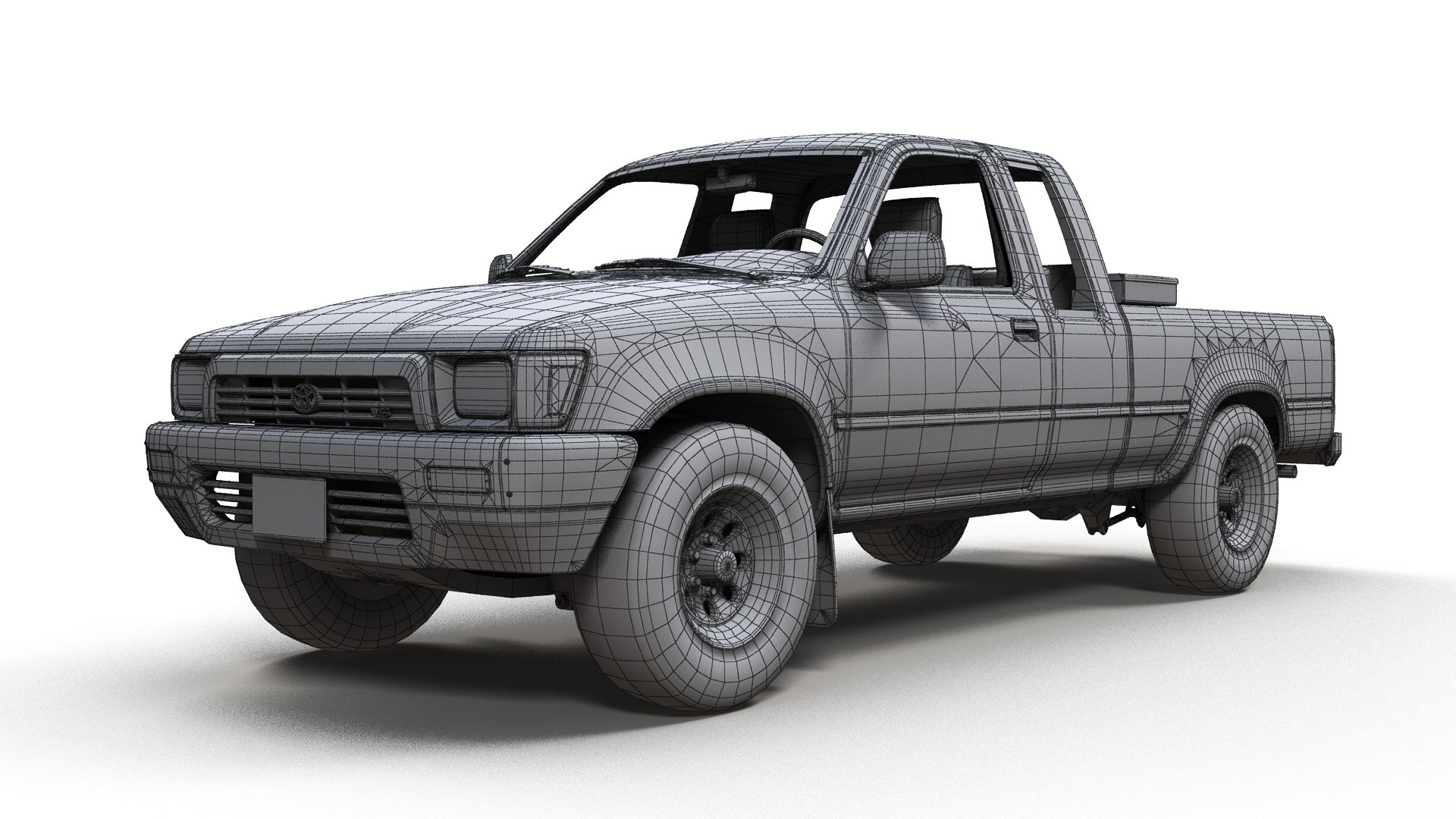 3D Toyota 4runner Hilux Collection - TurboSquid 2272779