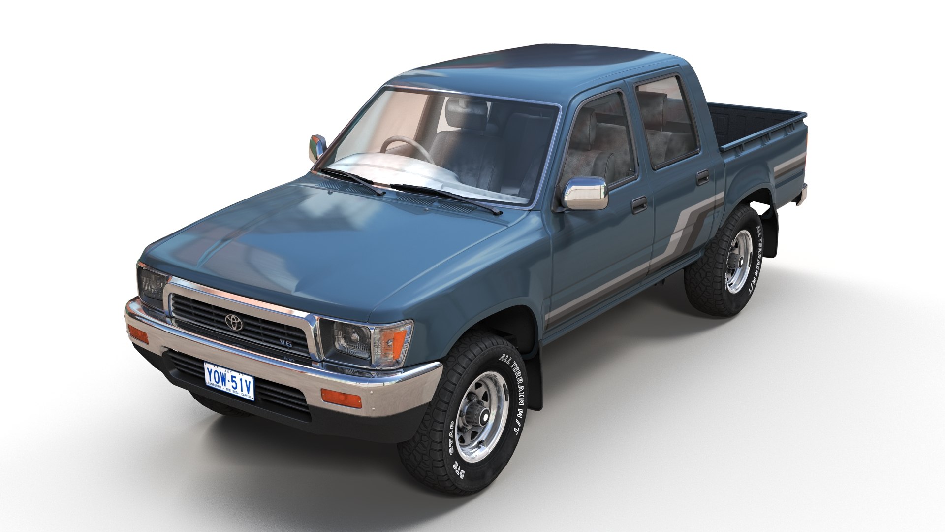3D Toyota 4runner Hilux Collection - TurboSquid 2272779