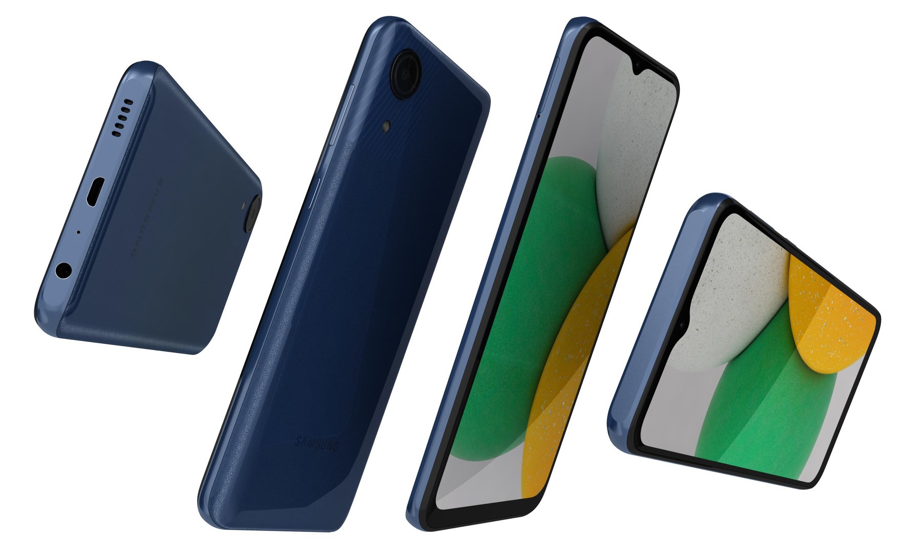 3D Samsung Galaxy A03 Core Blue - TurboSquid 1841194