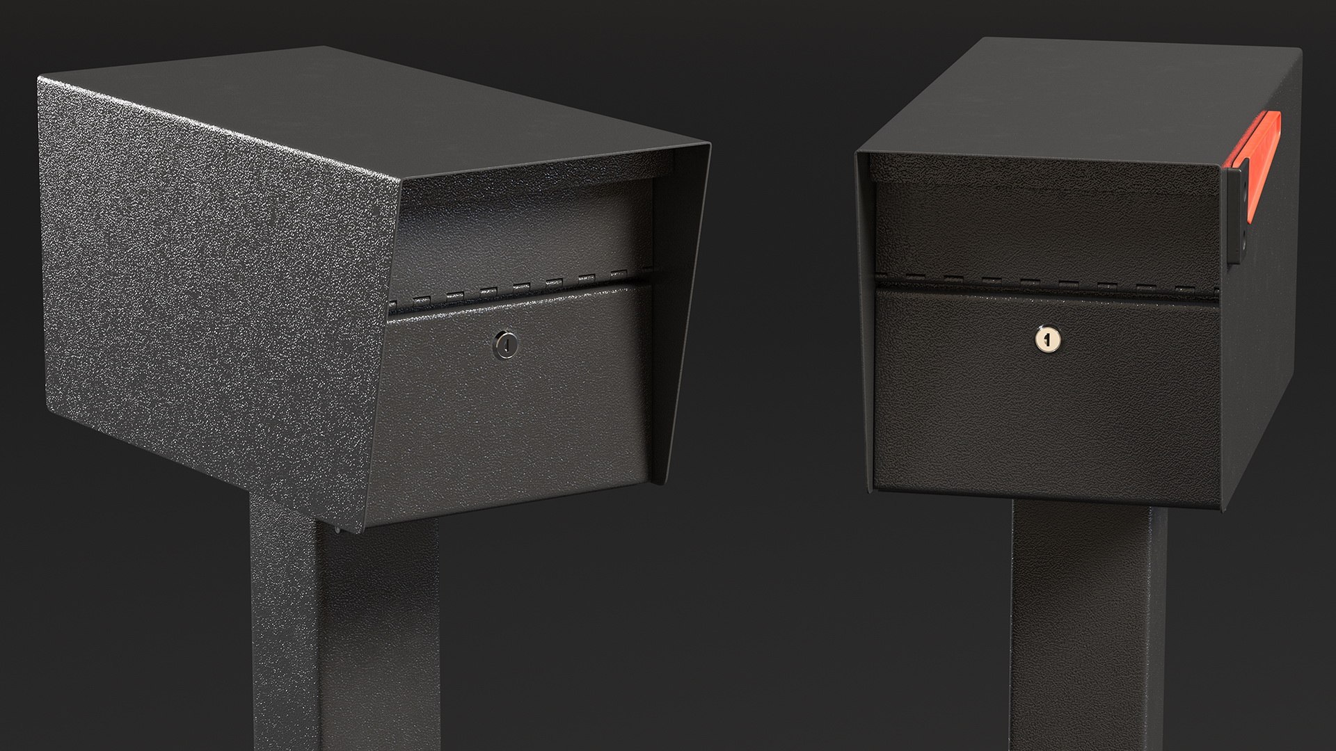 Locking Mailbox 3D - TurboSquid 2015855
