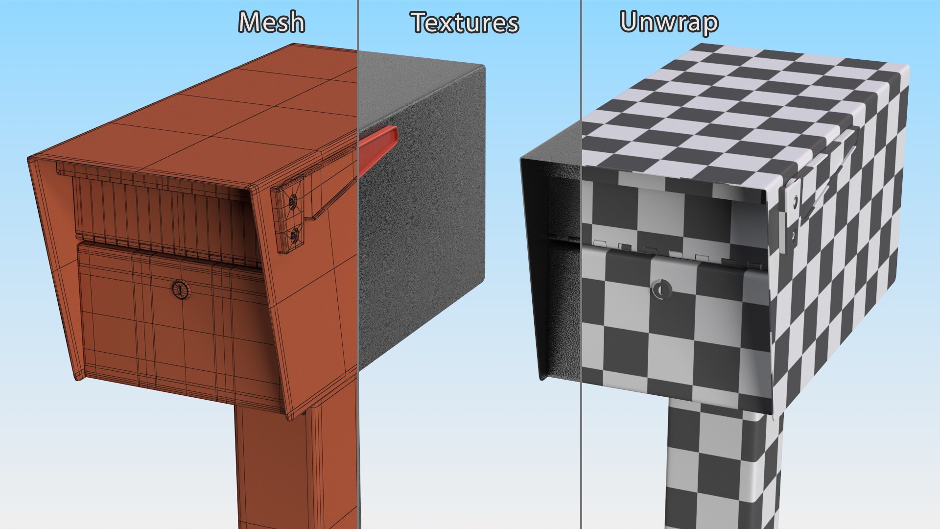 Locking Mailbox 3D - TurboSquid 2015855