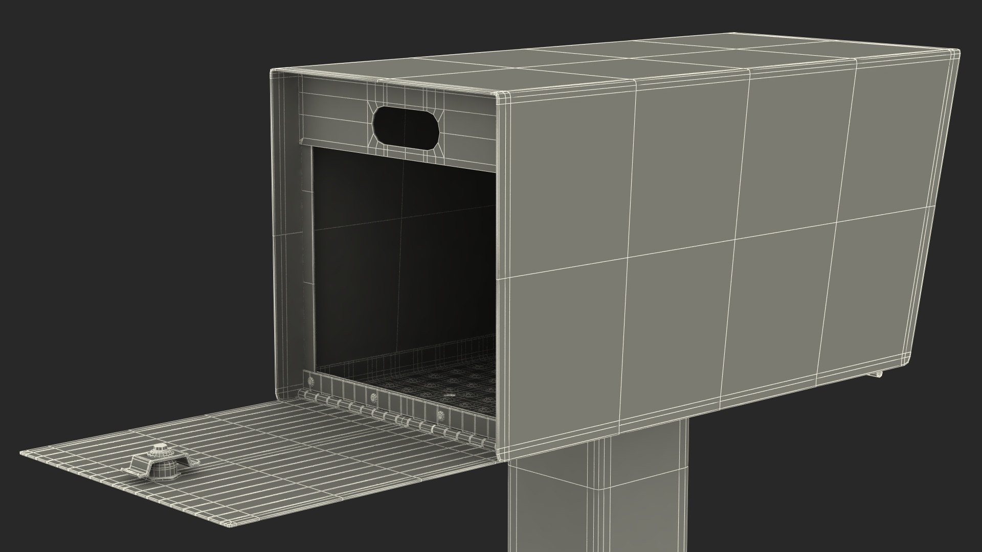 Locking Mailbox 3D - TurboSquid 2015855