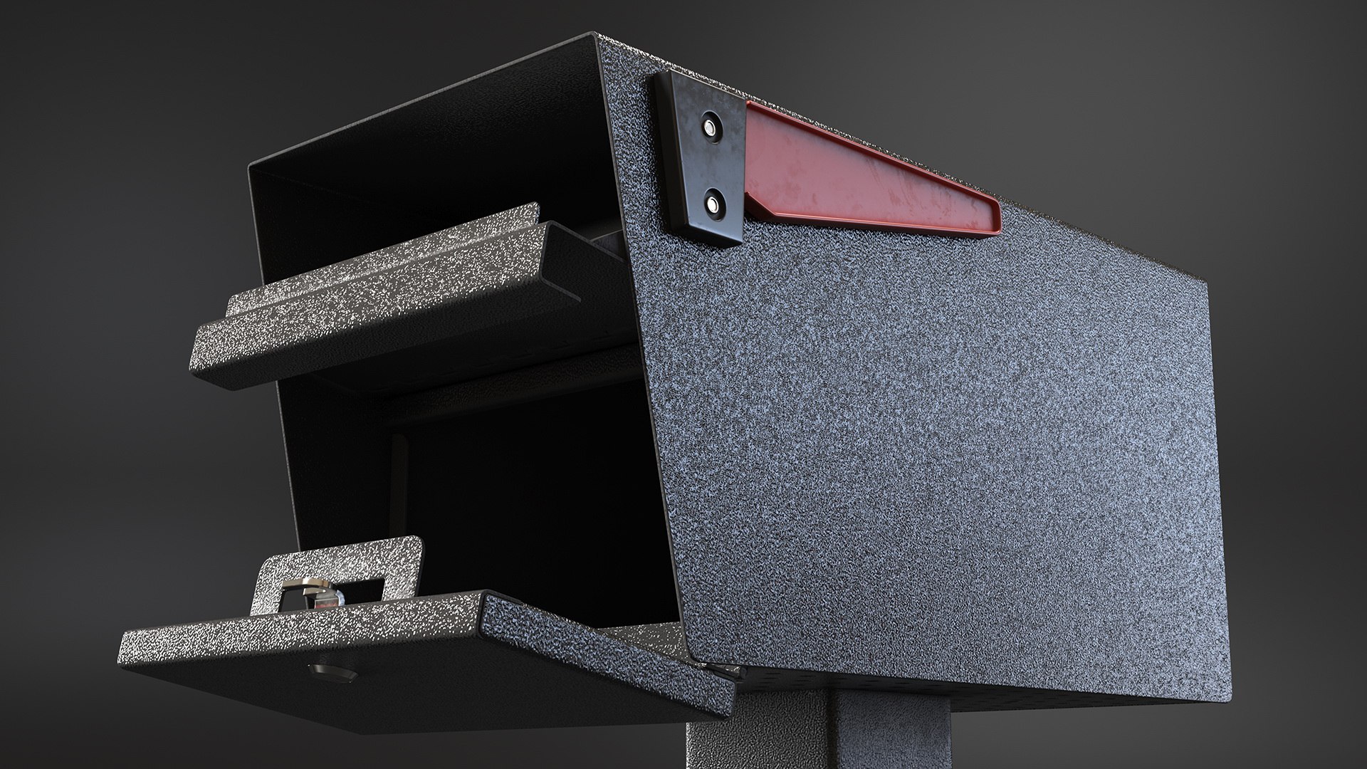 Locking Mailbox 3D - TurboSquid 2015855