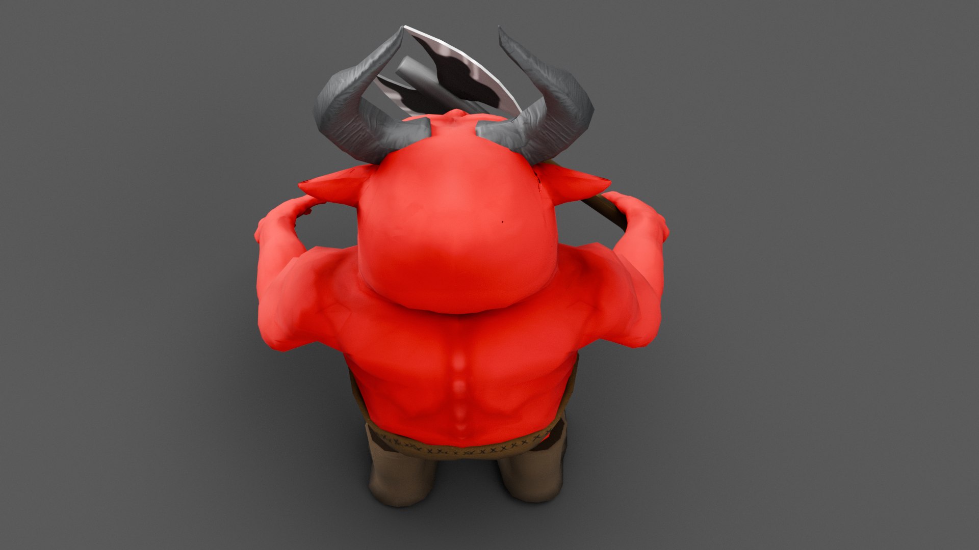 Stylized Demon Troll 3D Model - TurboSquid 2337279