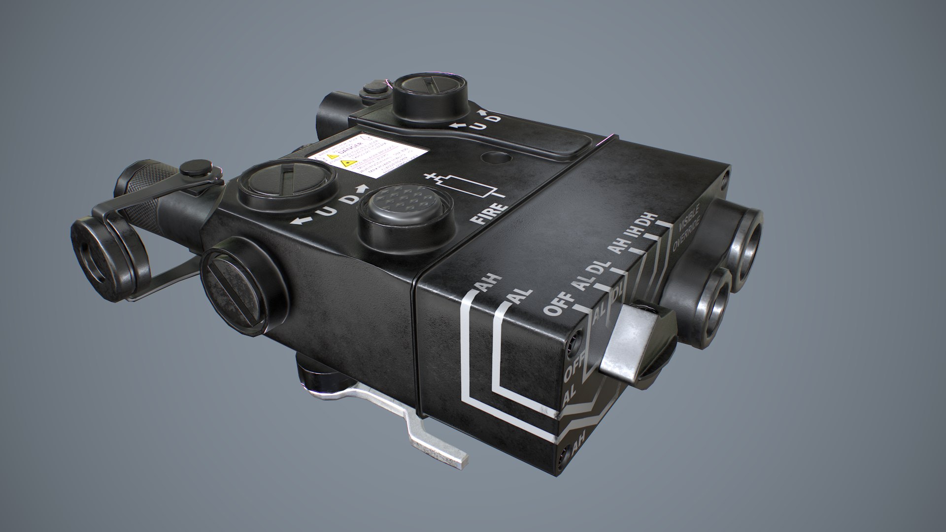Aiming laser dbal-a3 3D model - TurboSquid 1344971