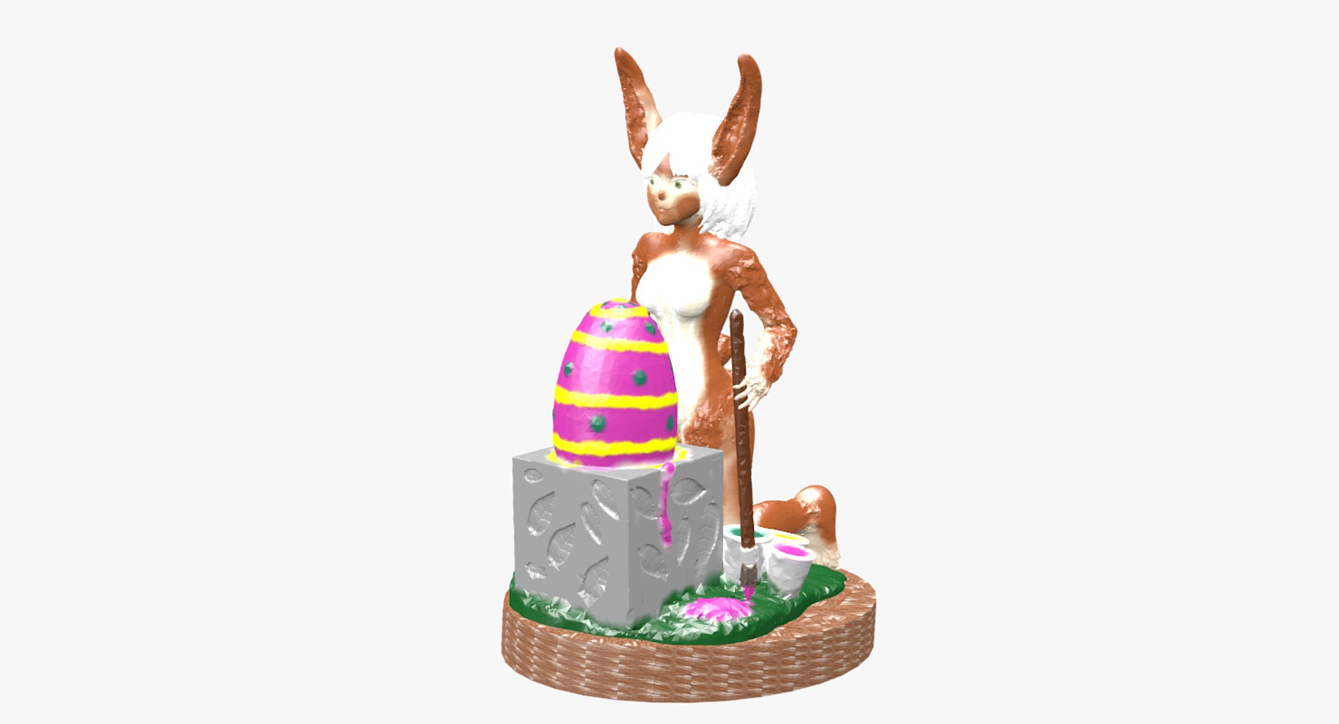 Easter Bunny 3D Model - TurboSquid 1279714