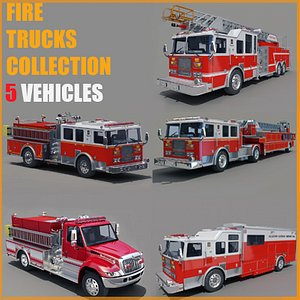 Fire Engine 3D Models for Download | TurboSquid
