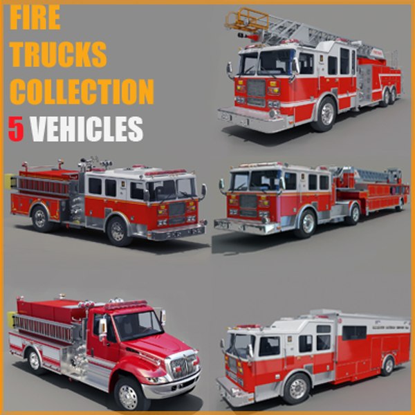 Fire Engine 3D Models for Download | TurboSquid