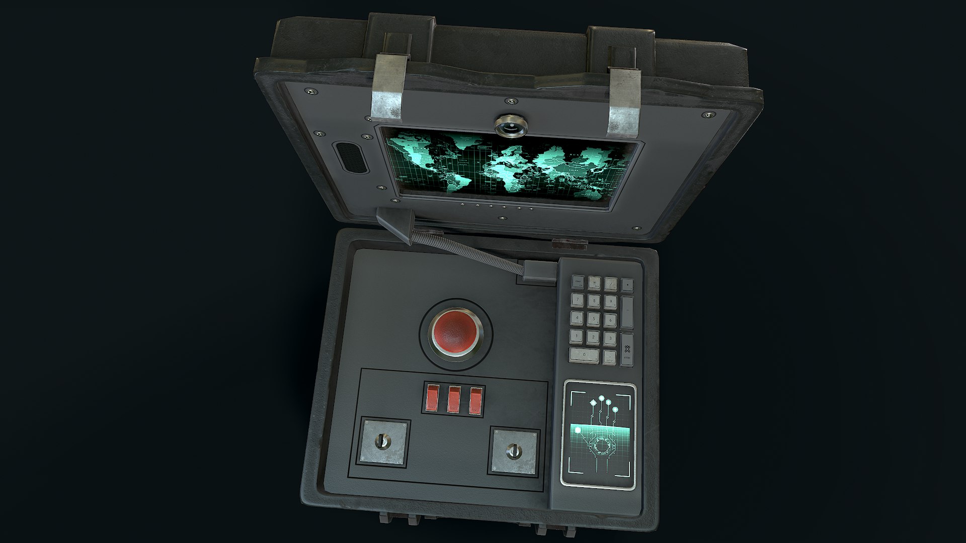 3D Nuclear Bomb Suitcase - TurboSquid 2156929