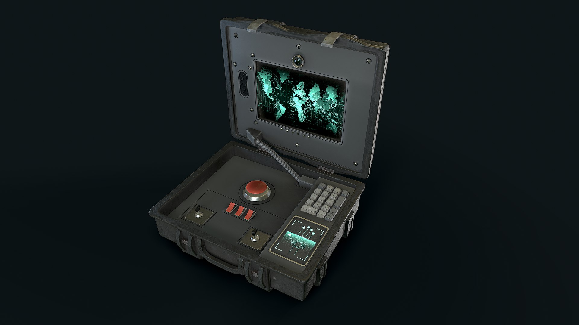 3D Nuclear Bomb Suitcase - TurboSquid 2156929