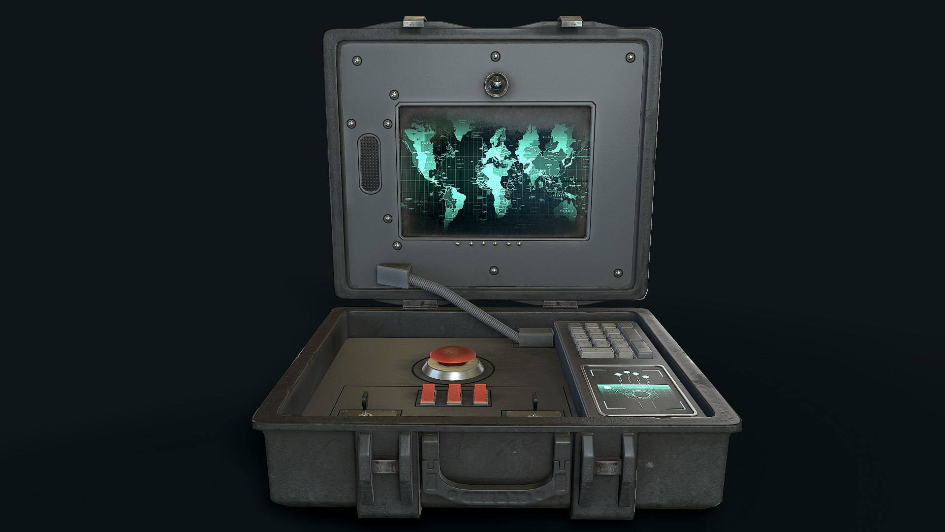 3D Nuclear Bomb Suitcase - TurboSquid 2156929